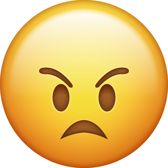 Annoyed Emoji Face Angry Emoji Face Hi Res Stock Photography And