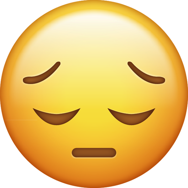 Sad Emoji [Free Download IOS Emojis] | Emoji Island