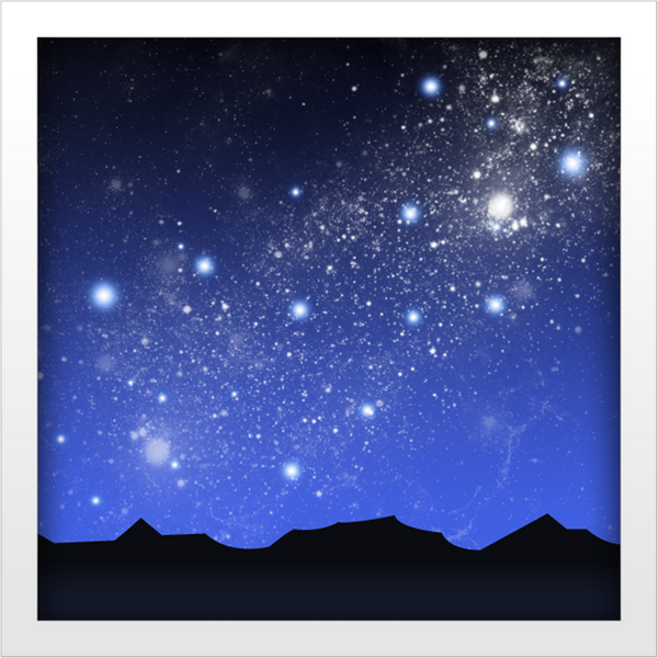 Download Milky Way Emoji Image in PNG | Emoji Island